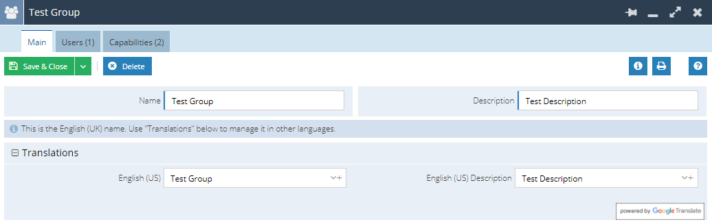 Creating & Modifying User Groups | Workbooks CRM Support